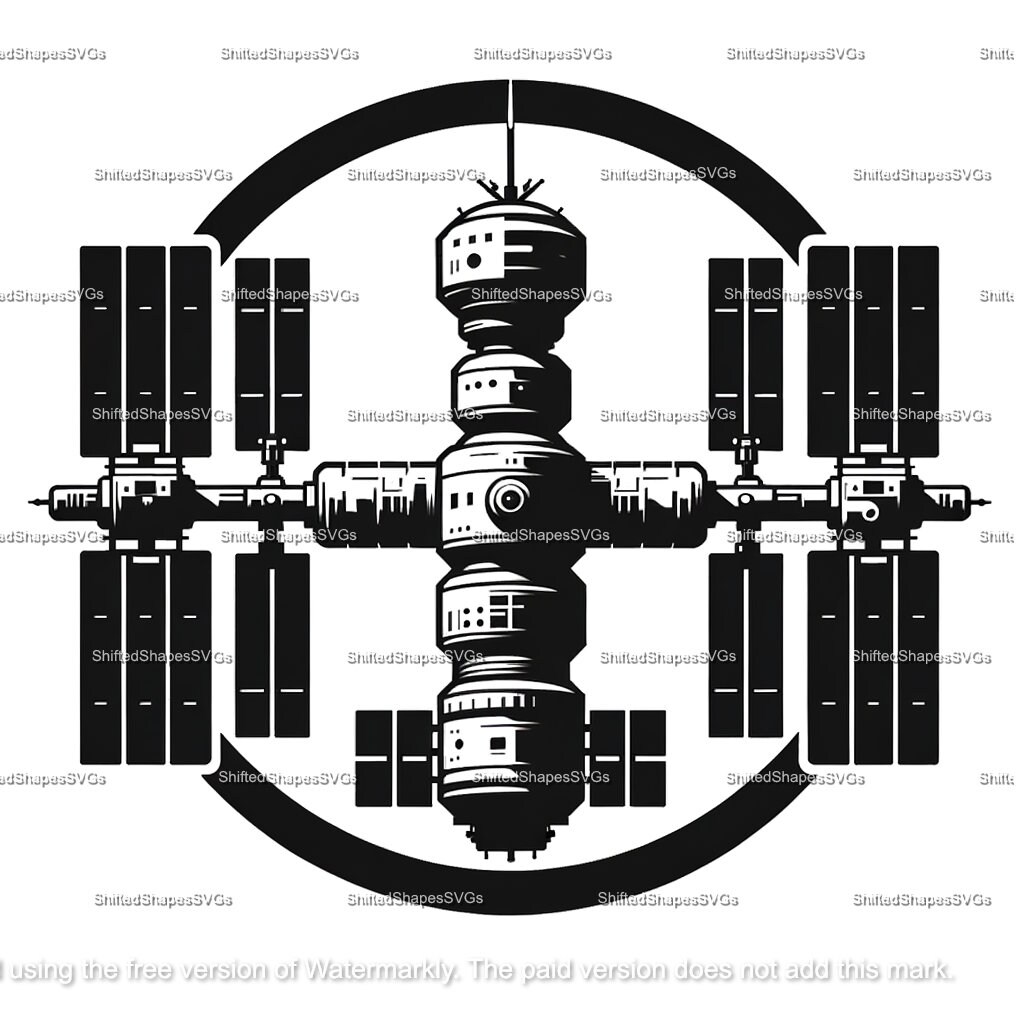 Space Station SVG Bundle - Etsy