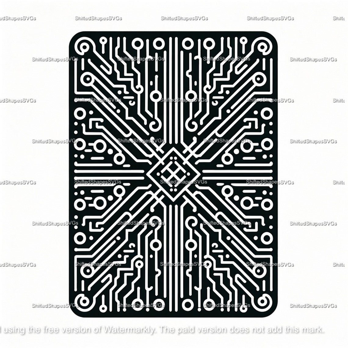 Tech Lover's Dream: Circuit Board Pattern SVG Bundle - Etsy Canada