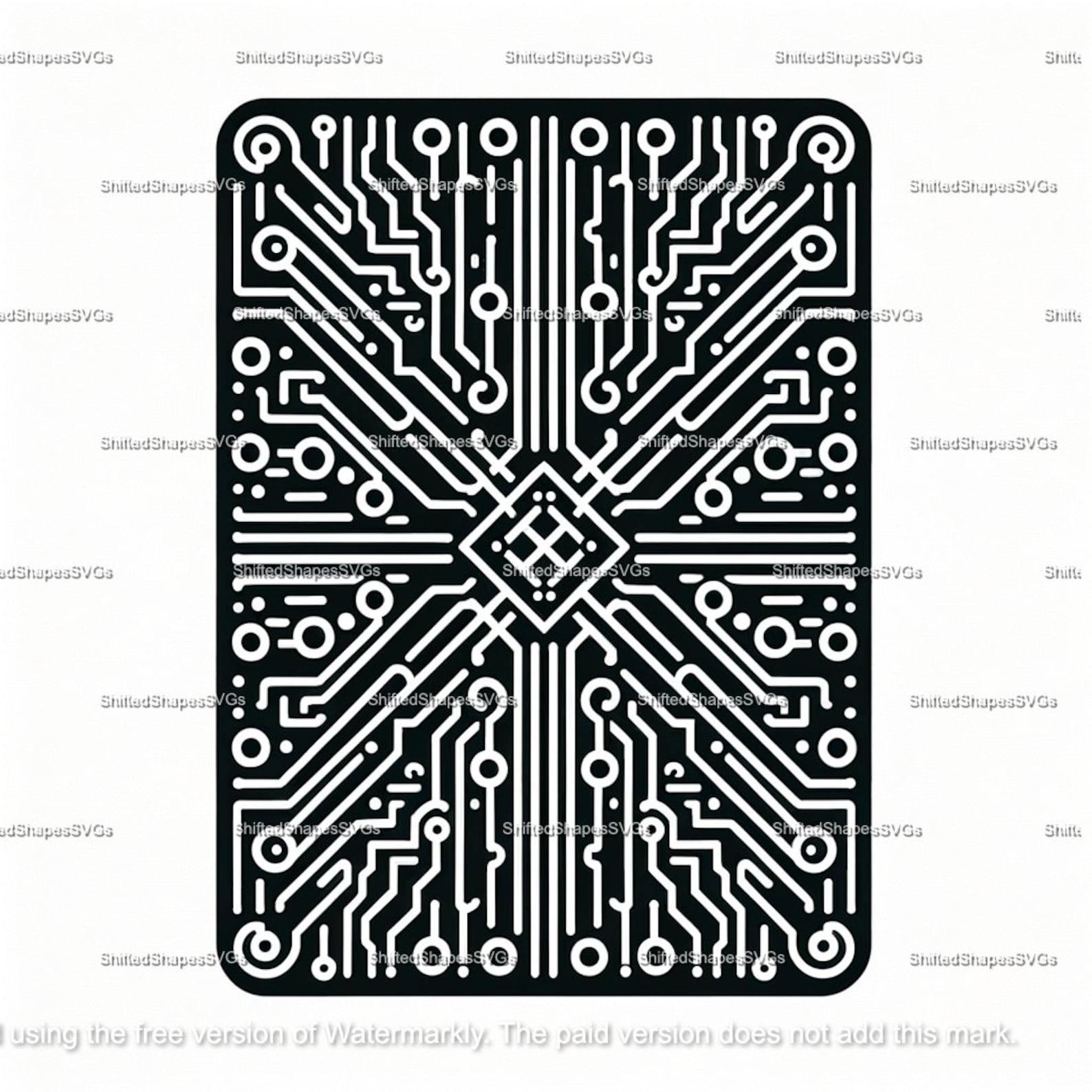 Tech Lover's Dream: Circuit Board Pattern SVG Bundle - Etsy