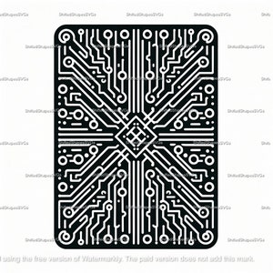 Tech Lover's Dream: Circuit Board Pattern SVG Bundle - Etsy
