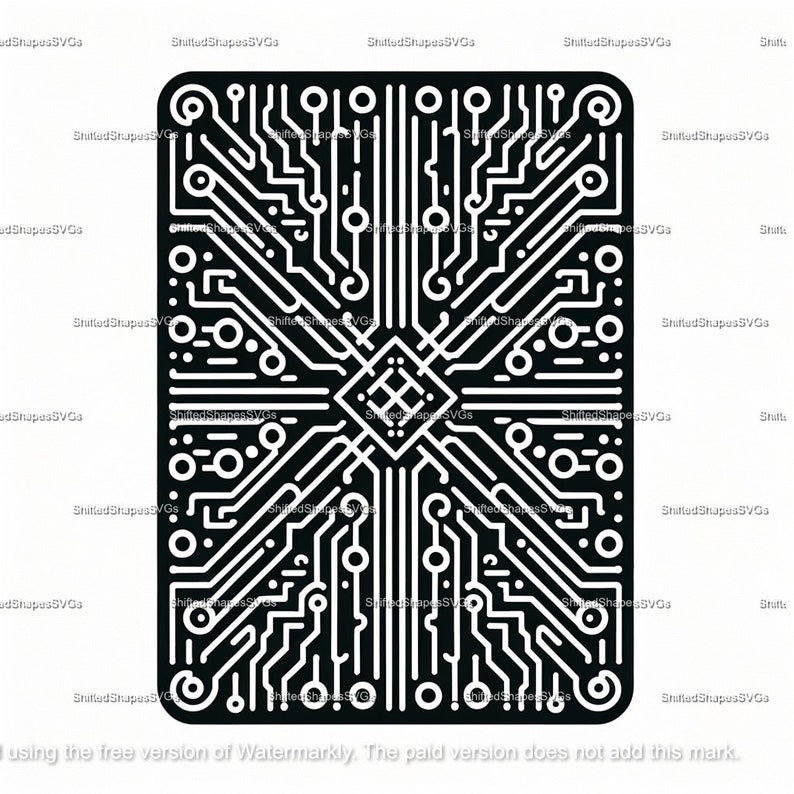 Tech Lover's Dream: Circuit Board Pattern SVG Bundle - Etsy