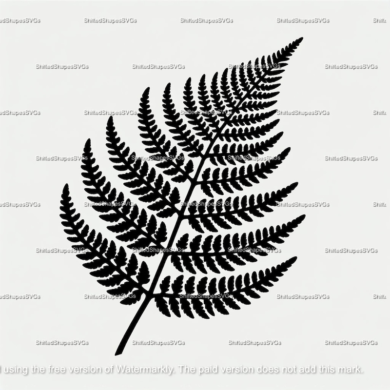 Fern Svg - Etsy
