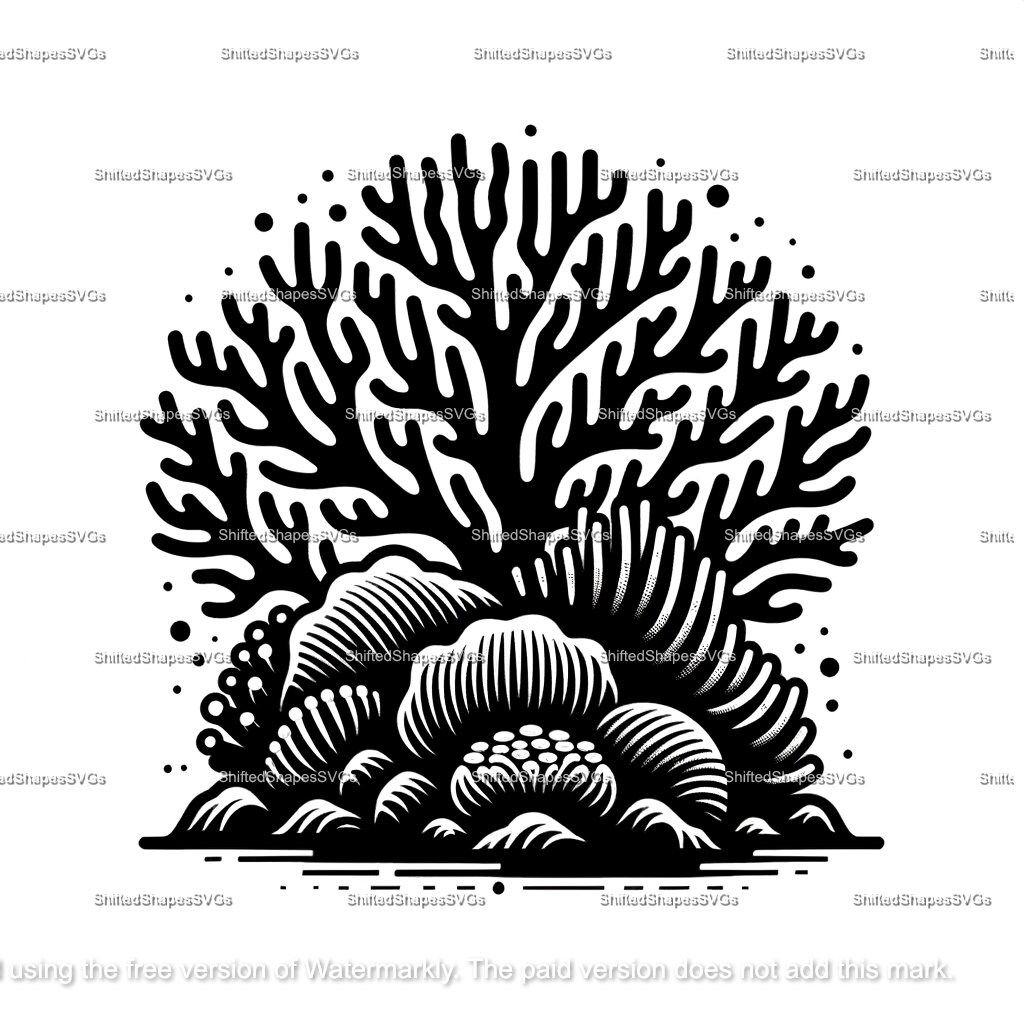 Coral Reef SVG Bundle - Etsy