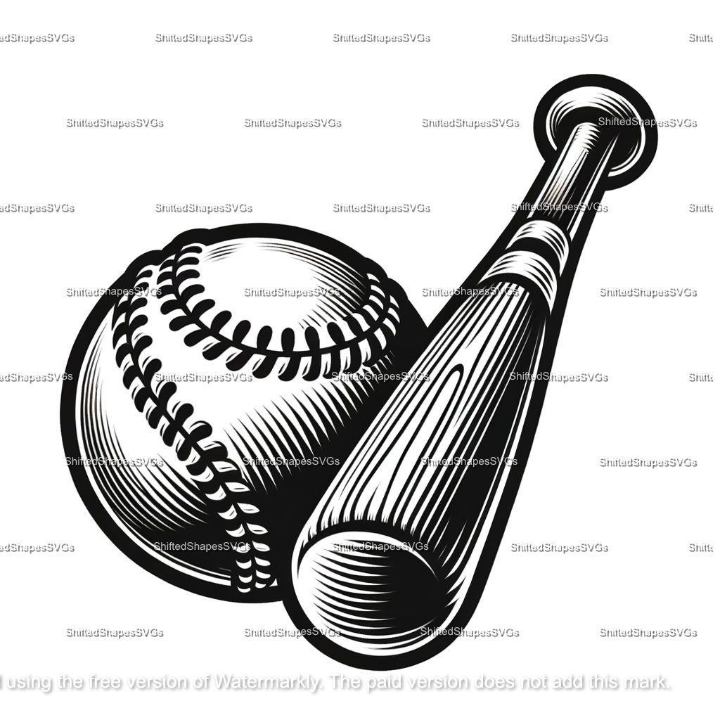 Baseball and Baseball Bat SVG Bundle - Etsy