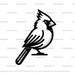 Northern Cardinal SVG Bundle - Etsy