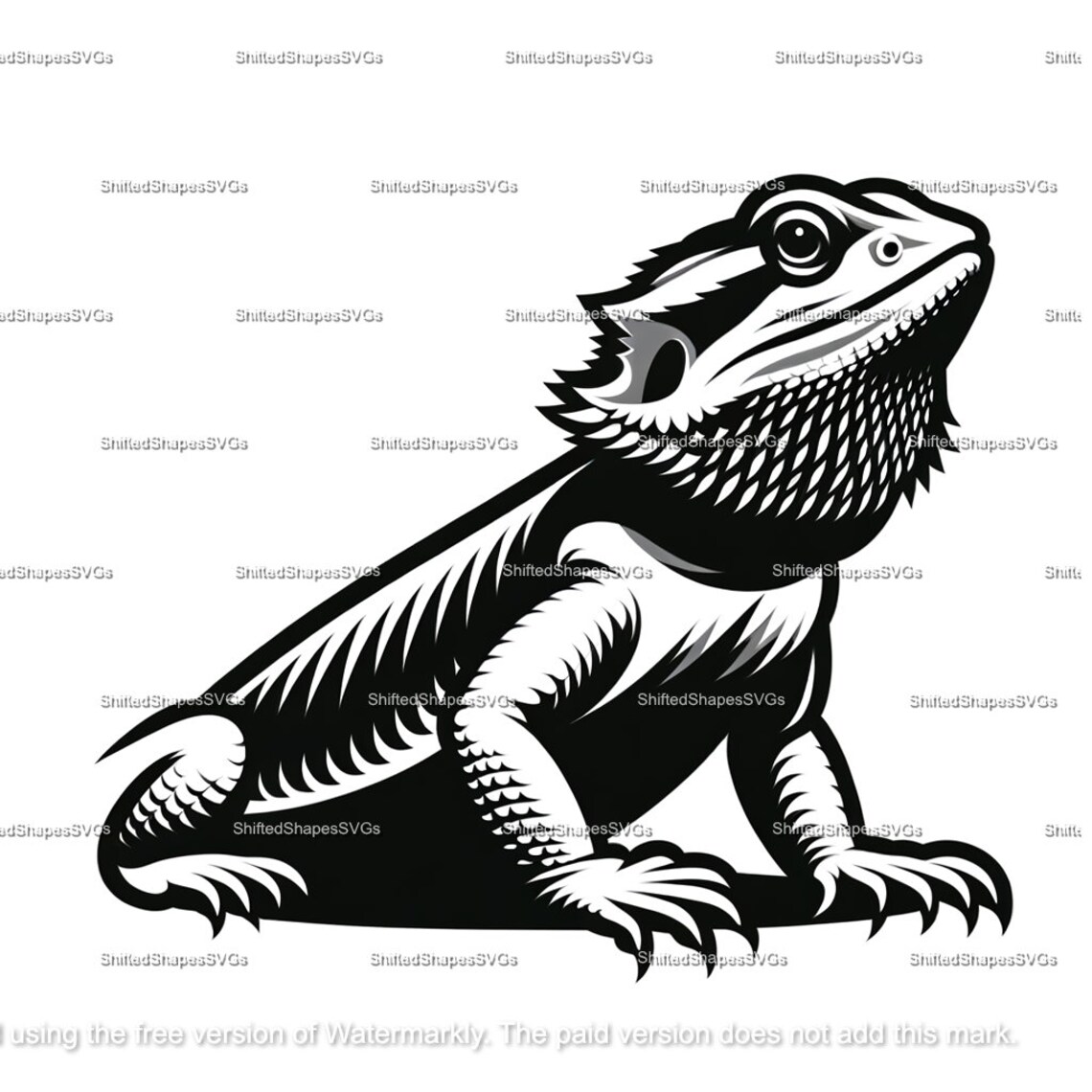 Bearded Dragon SVG Bundle - Etsy