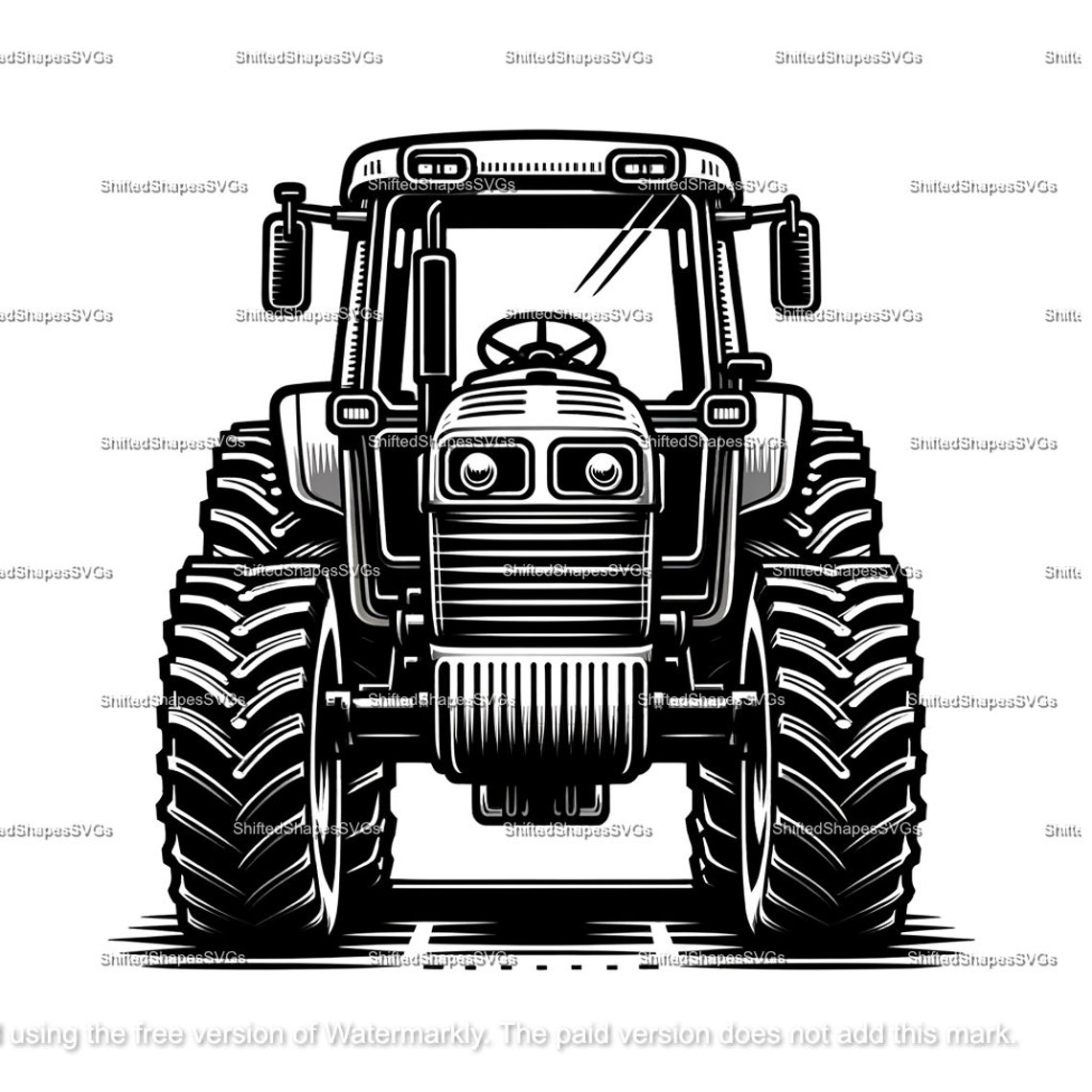 Farm Tractor SVG Bundle - Etsy