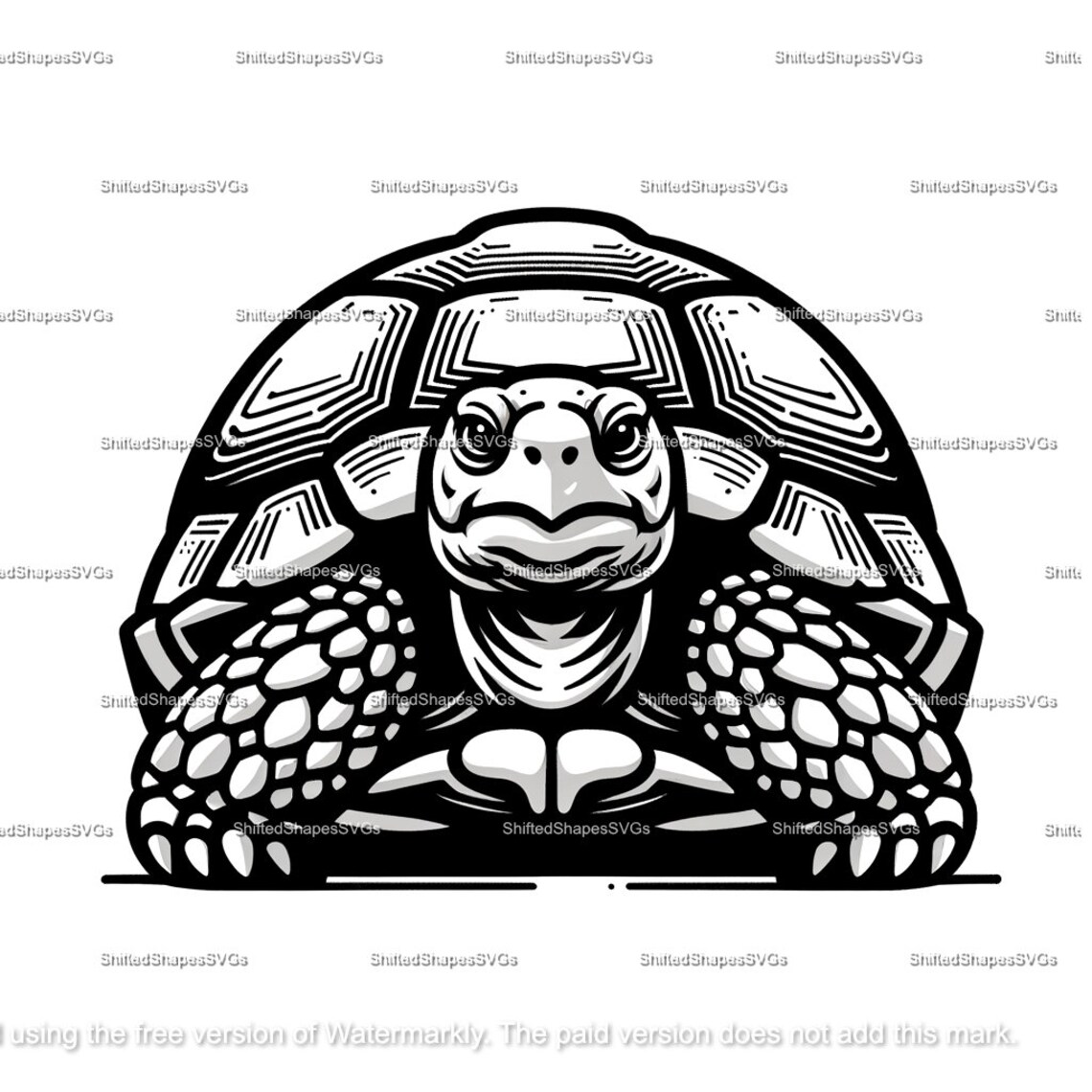 Sulcata Tortoise SVG Bundle - Etsy