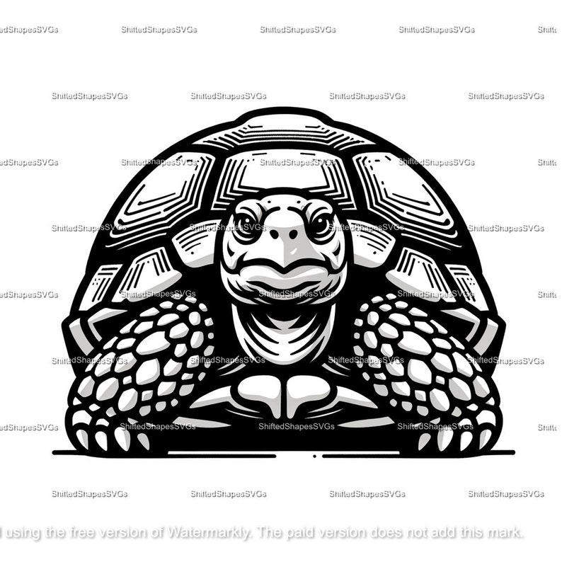 Sulcata Tortoise SVG Bundle - Etsy