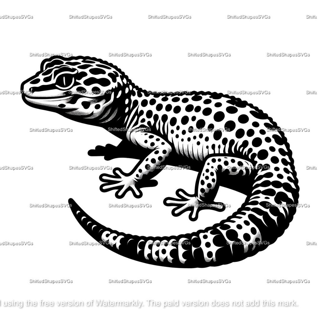 Leopard Gecko SVG Bundle - Etsy