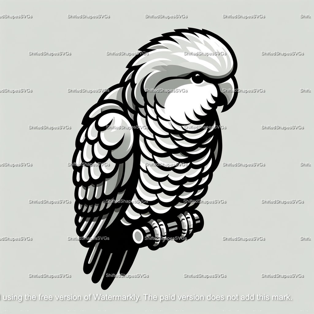Quaker Parrot SVG Bundle - Etsy