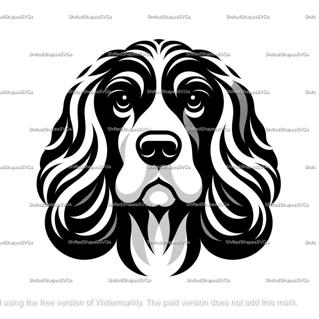 Cocker Spaniel SVG Bundle - Etsy