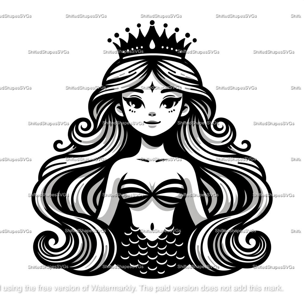 Mermaid SVG Bundle - Etsy