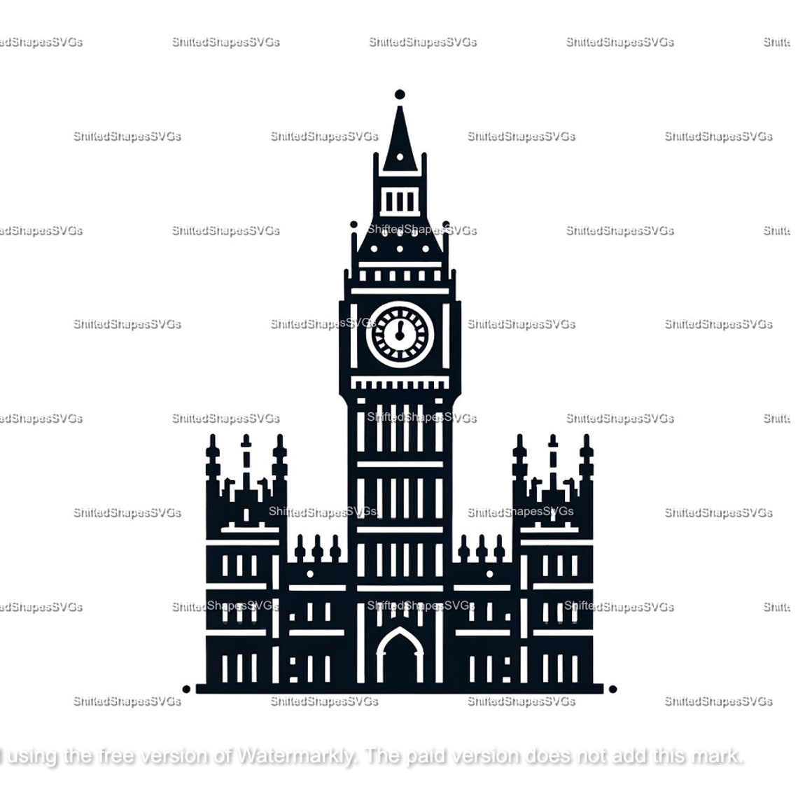 Big Ben SVG Bundle - Etsy