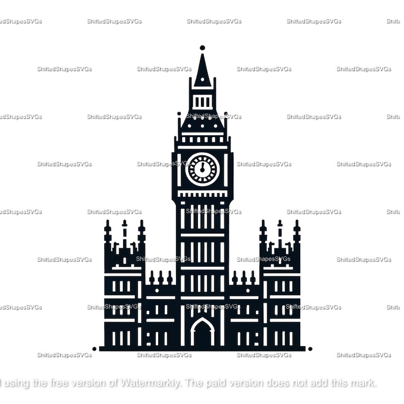 Big Ben SVG Bundle - Etsy