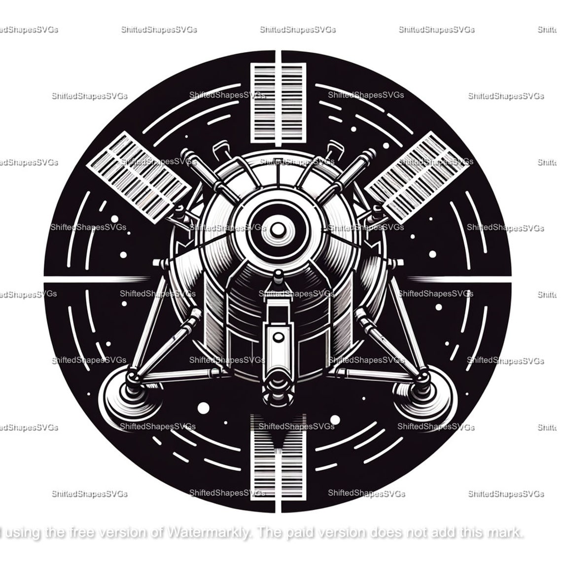Lunar Lander SVG Bundle - Etsy