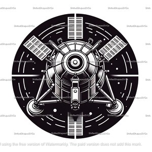 Lunar Lander SVG Bundle - Etsy