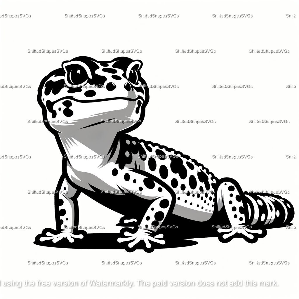 Leopard Gecko SVG Bundle - Etsy