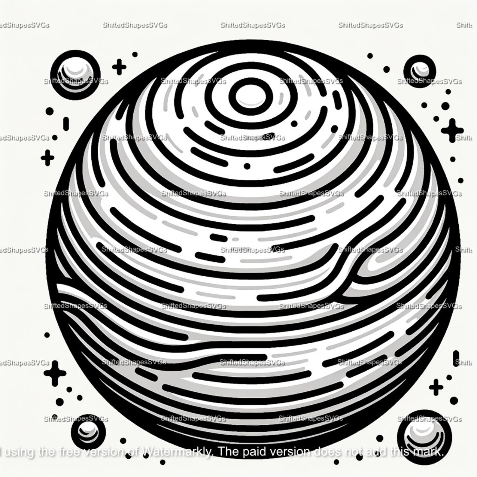 Planet Neptune SVG Bundle - Etsy