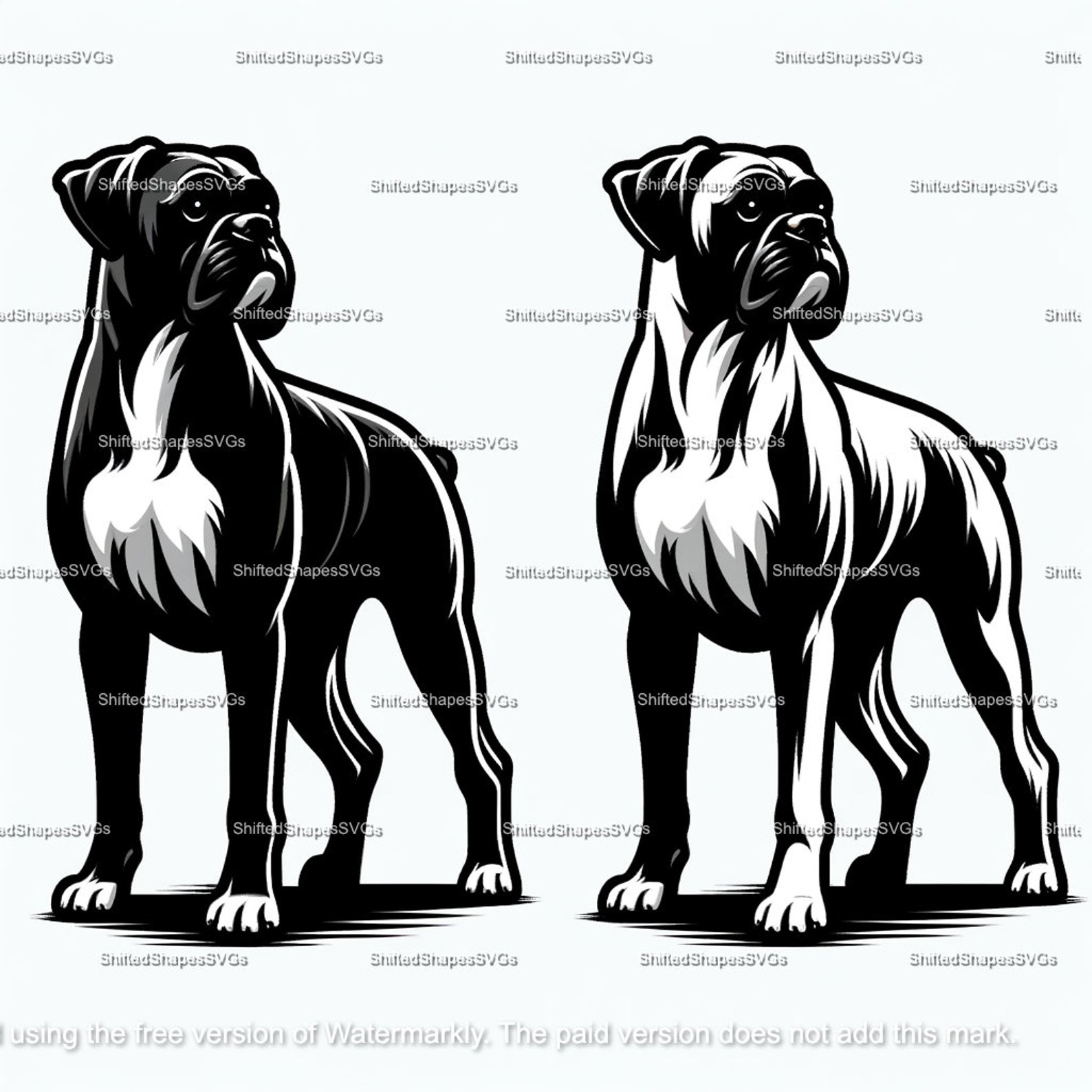 Boxer SVG Bundle - Etsy