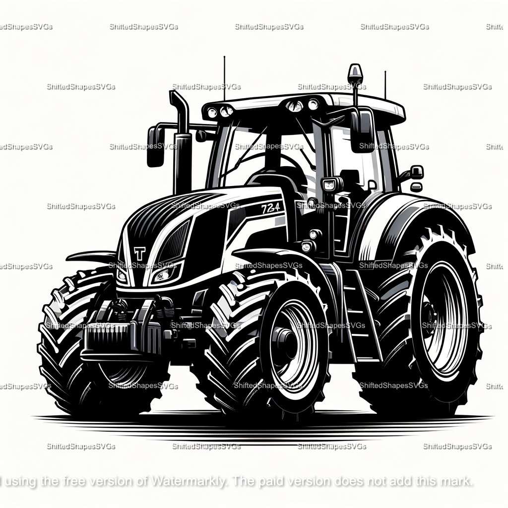 Fendt 724 Vario Tractor SVG Bundle - Etsy