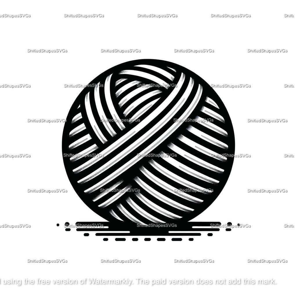 Ball of Yarn SVG Bundle - Etsy