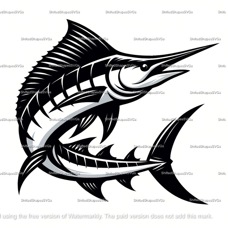 Marlin SVG Bundle - Etsy