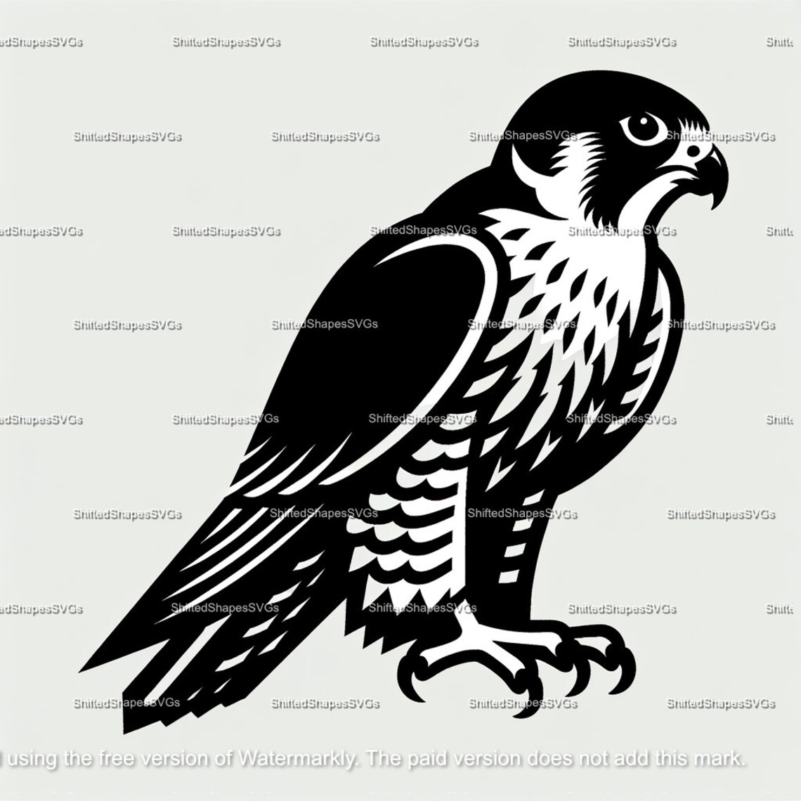 Peregrine Falcon SVG Bundle - Etsy