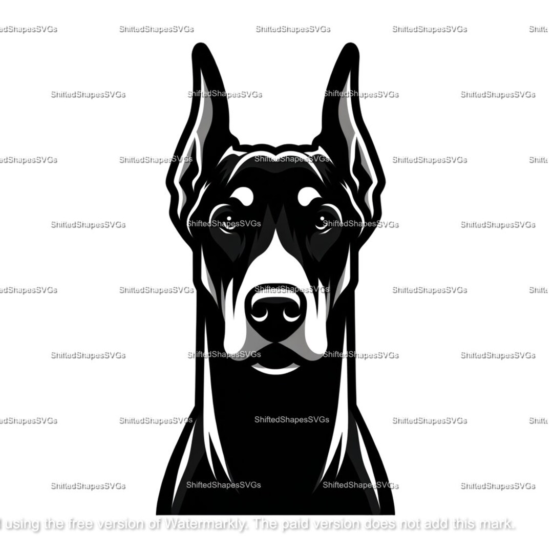 Doberman SVG Bundle - Etsy