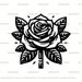 Rose Bouquet SVG Bundle - Etsy