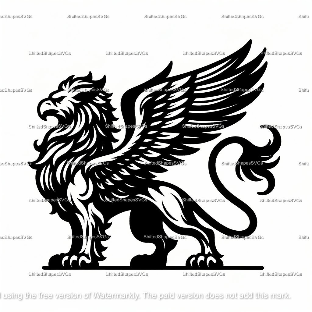 Griffin SVG Bundle - Etsy