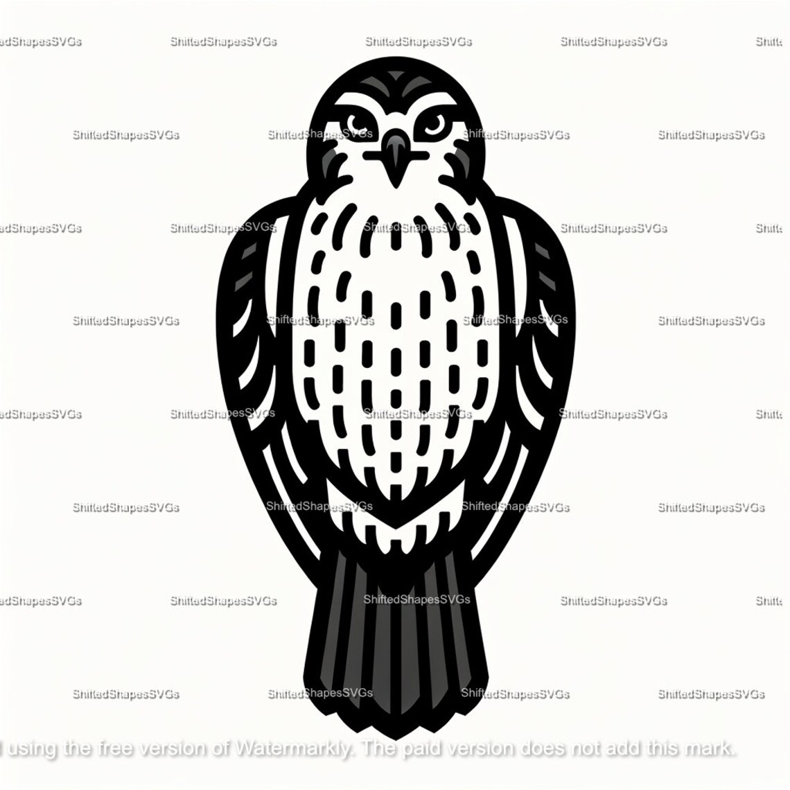 Red-tailed Hawk SVG Bundle - Etsy