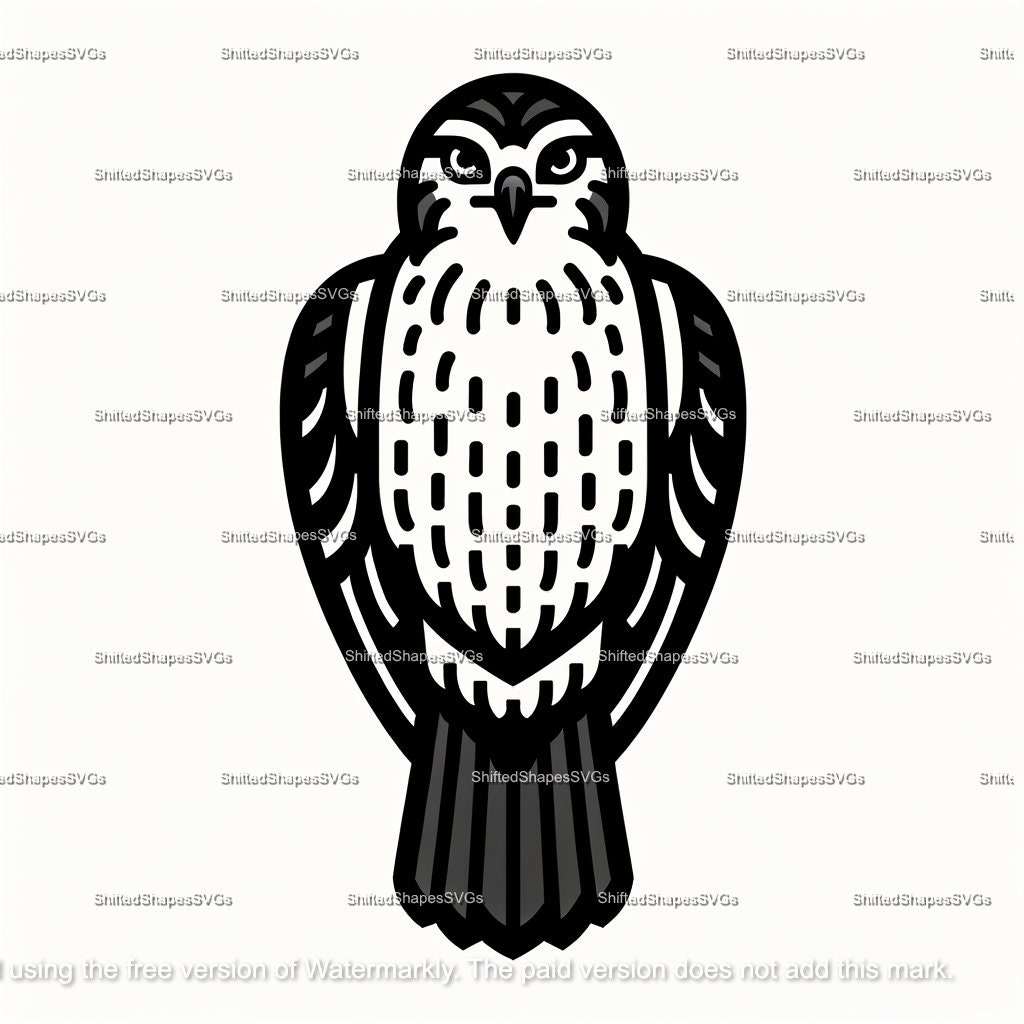 Red-tailed Hawk SVG Bundle - Etsy