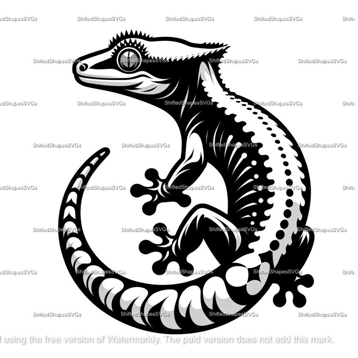 Crested Gecko SVG Bundle - Etsy
