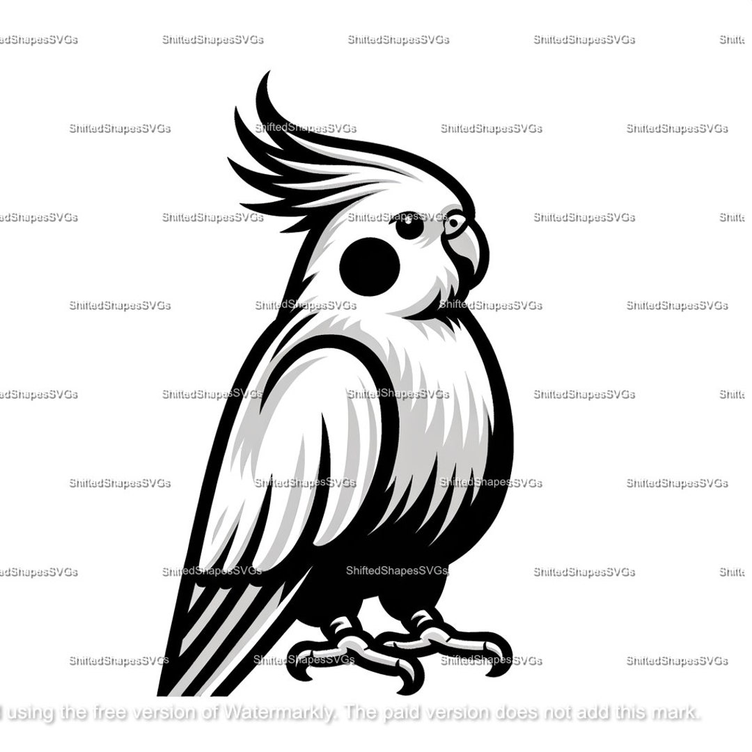 Cockatiel SVG Bundle - Etsy
