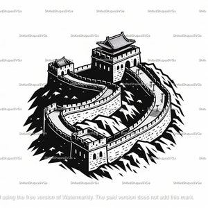 Great Wall of China SVG Bundle - Etsy