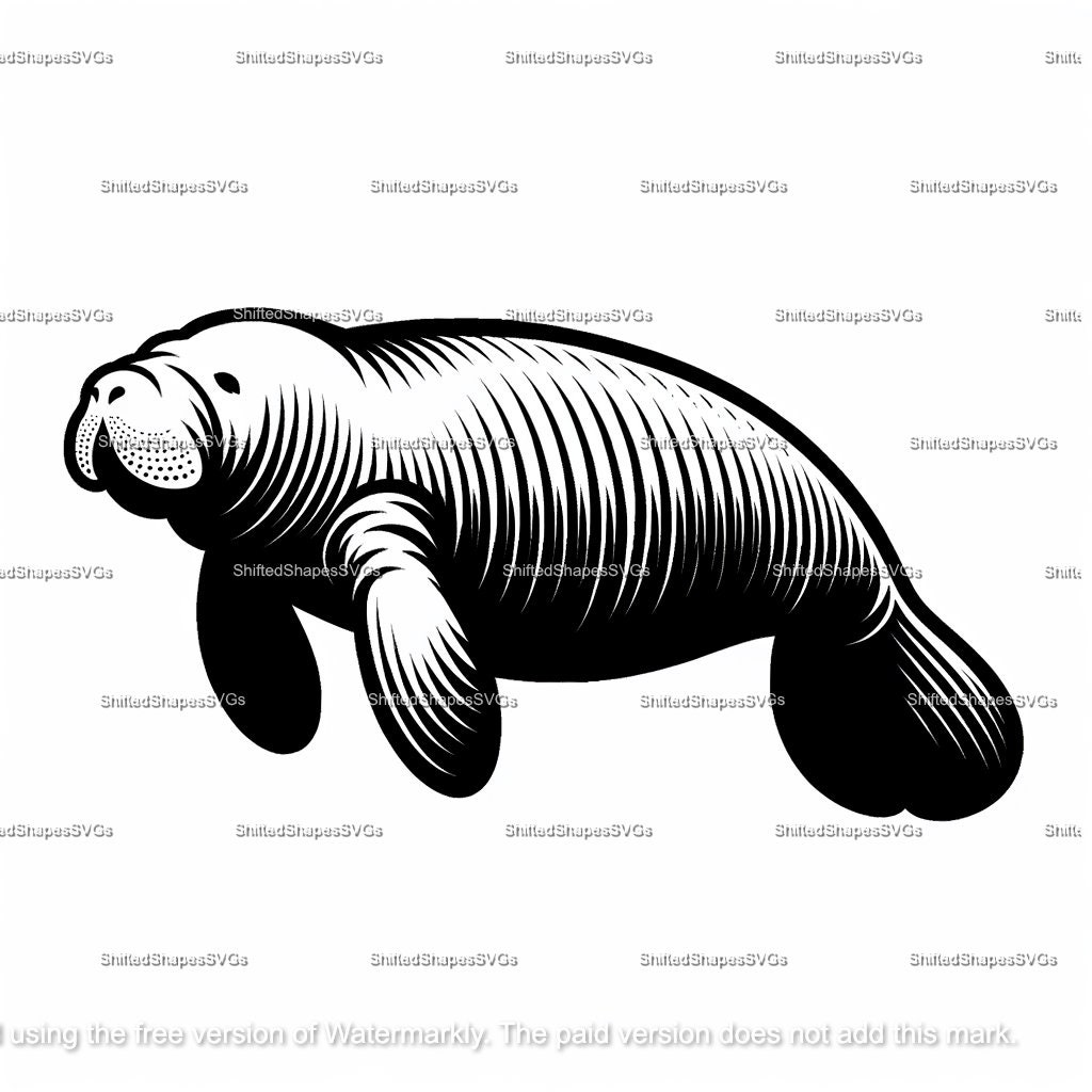 Manatee SVG Bundle - Etsy