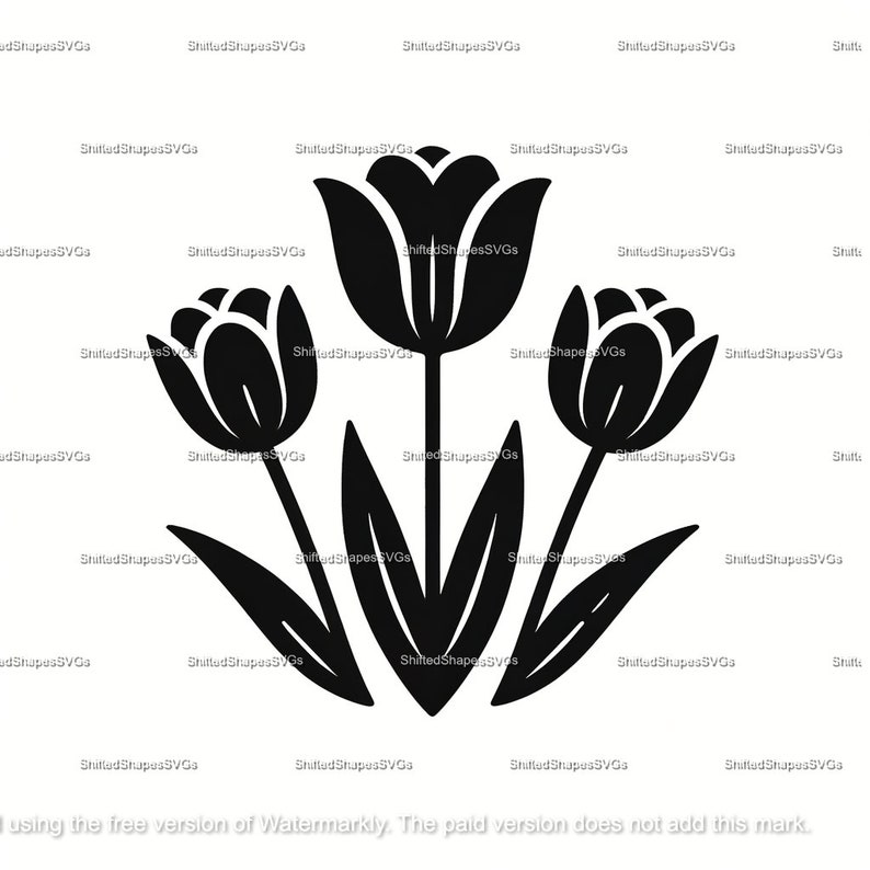 Tulips SVG Bundle - Etsy