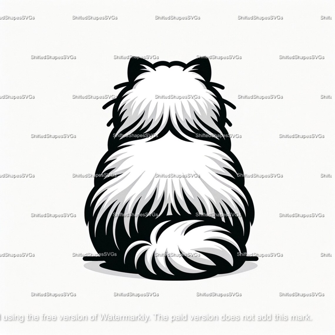 Persian Cat SVG Bundle - Etsy