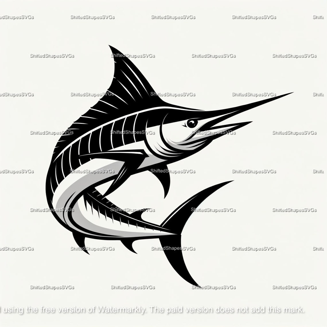 Marlin SVG Bundle - Etsy