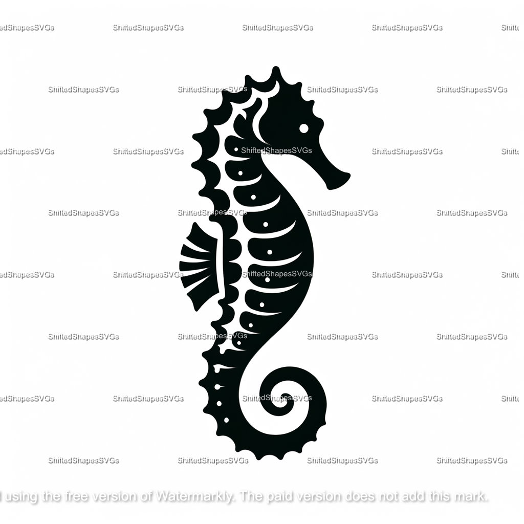 Seahorse SVG Bundle - Etsy
