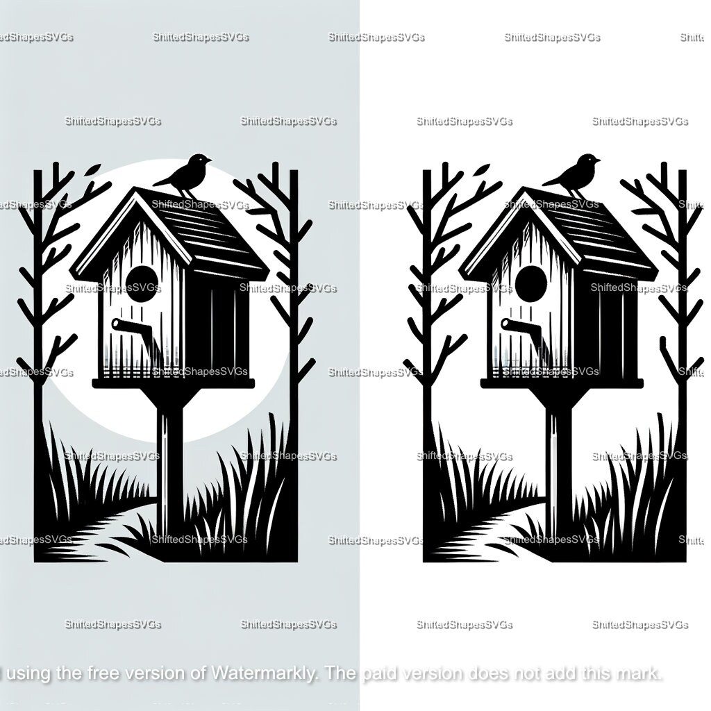 Birdhouse SVG Bundle - Etsy