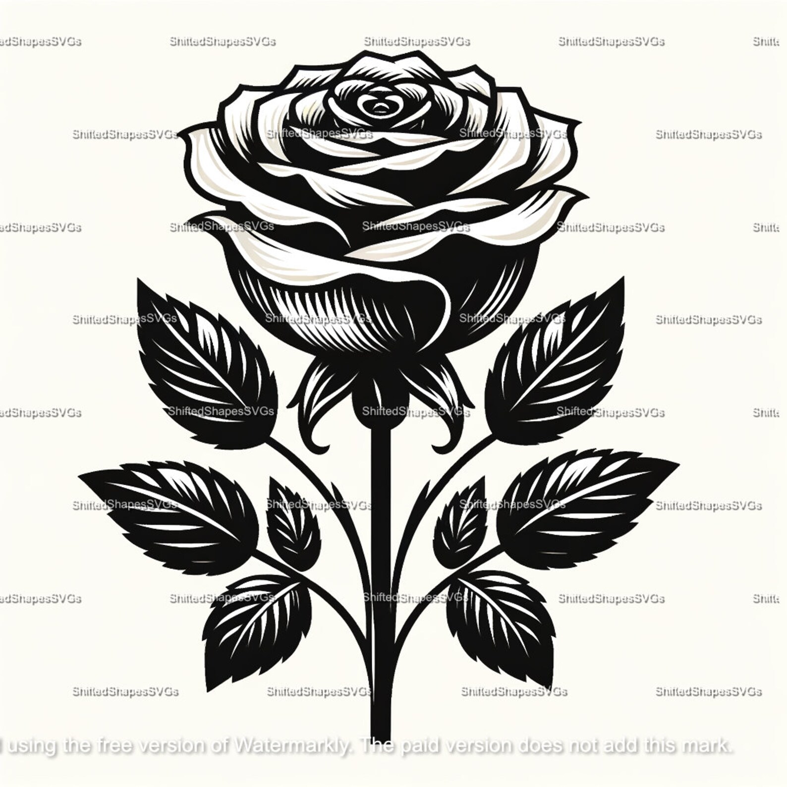 Rose Bouquet SVG Bundle - Etsy