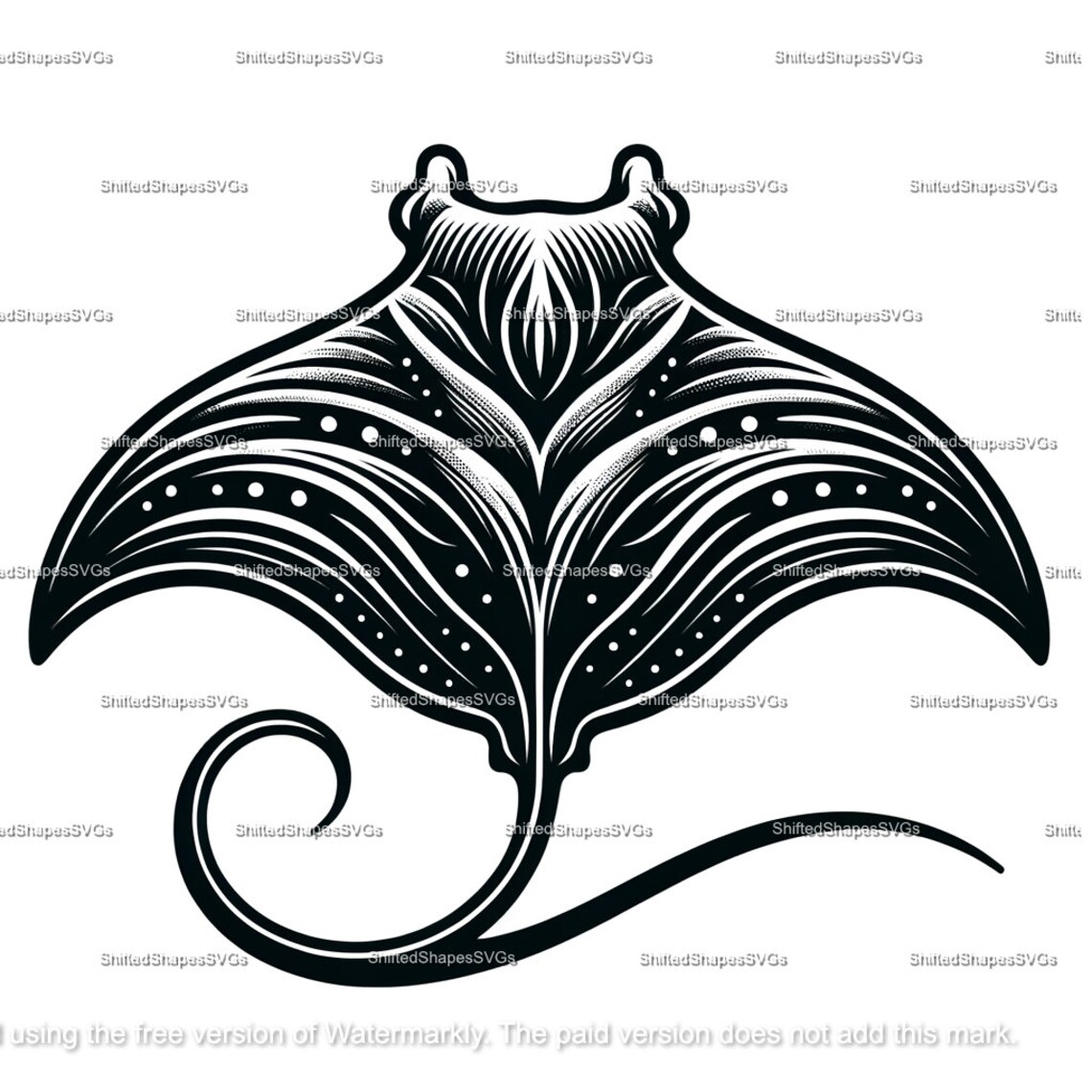 Manta Ray SVG Bundle - Etsy
