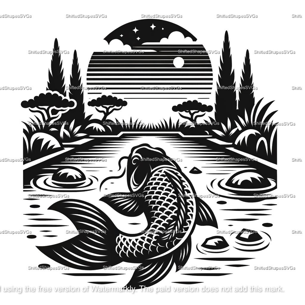Koi Fish SVG Bundle - Etsy