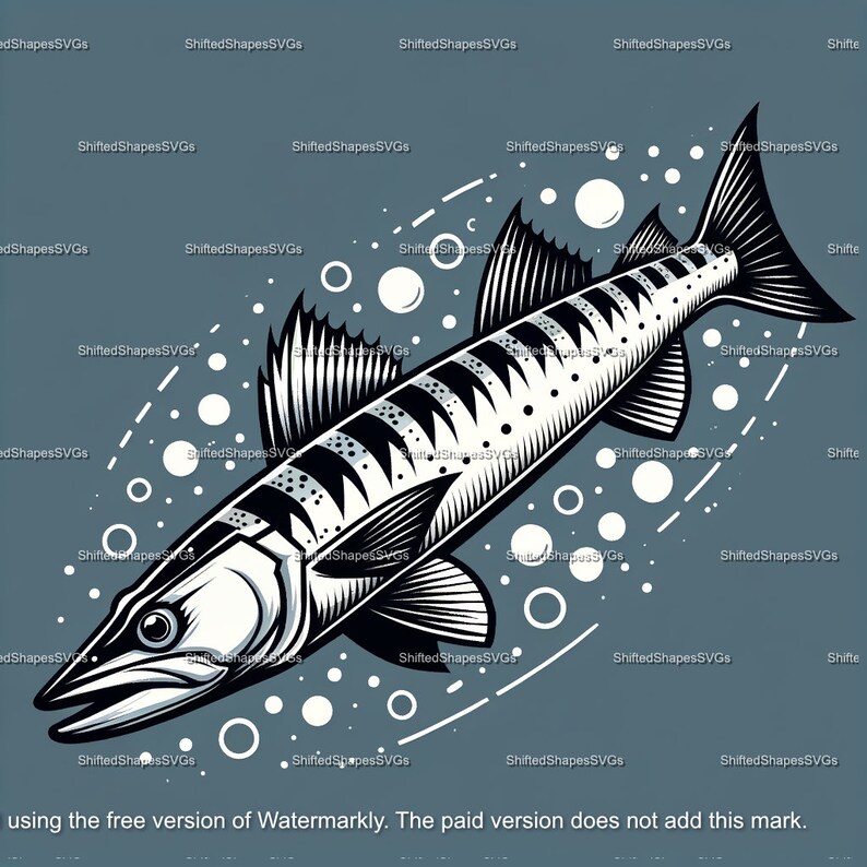 Barracuda SVG Bundle - Etsy