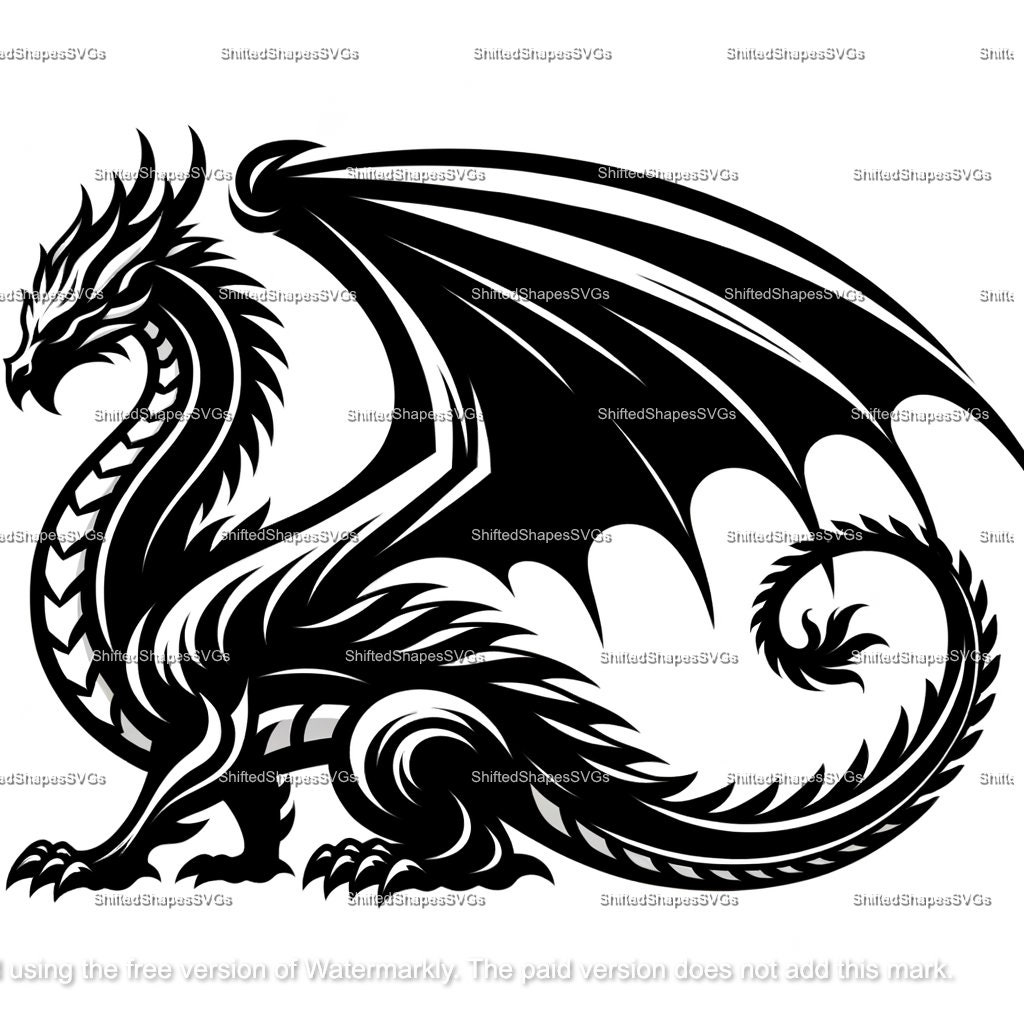 Dragon SVG Bundle - Etsy