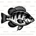 Bluegill Fish SVG Bundle - 5 Exquisite Aquatic Designs - Etsy
