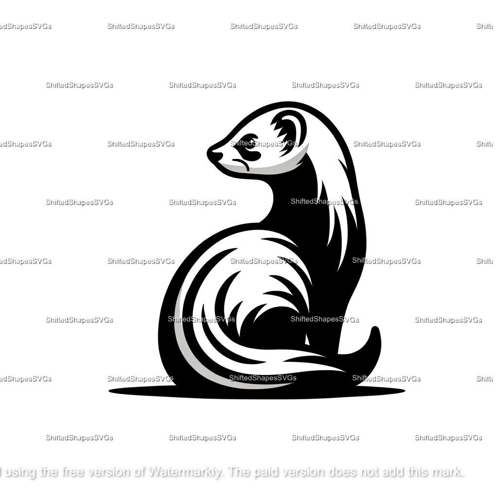 Ferret SVG Bundle - Etsy
