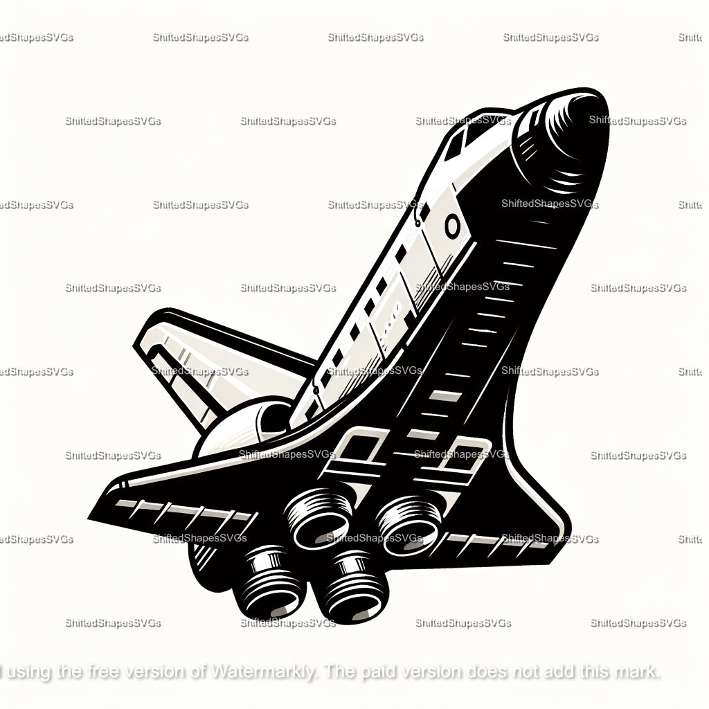 Space Shuttle SVG Bundle - Etsy